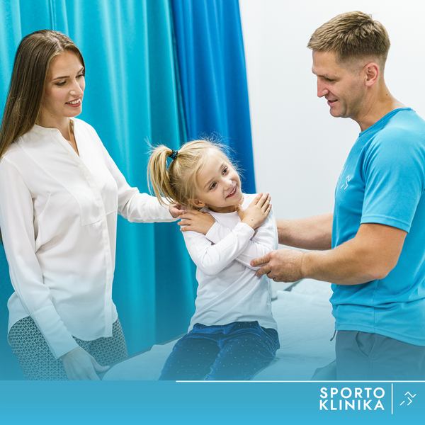 Gerinanti laikyseną mankšta vaikui – Sporto Klinika